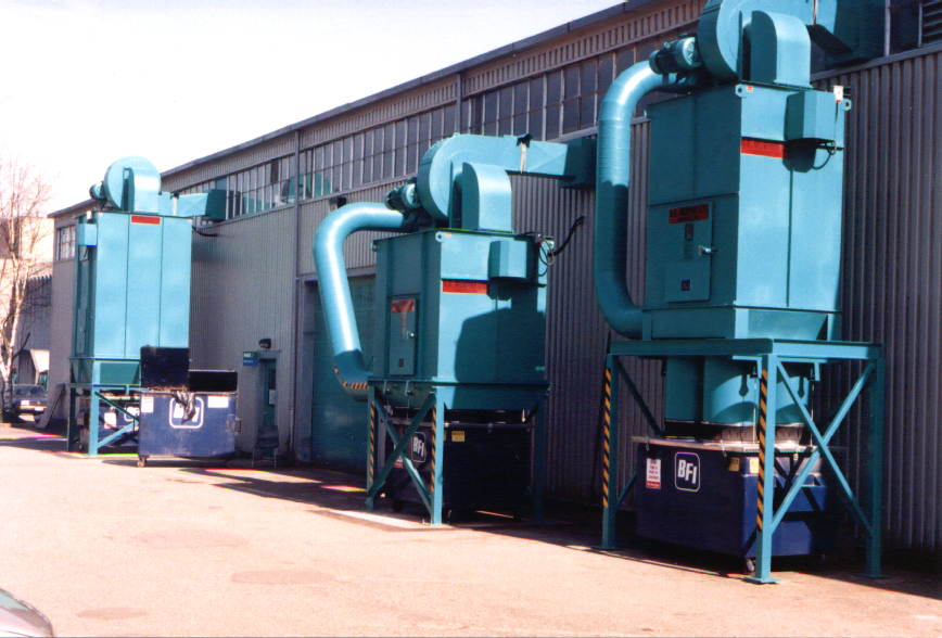 Shaker Style Dust Collectors - N.R. Murphy Limited