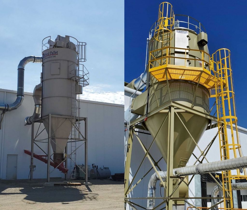 Shaker Style Dust Collectors - N.R. Murphy Limited